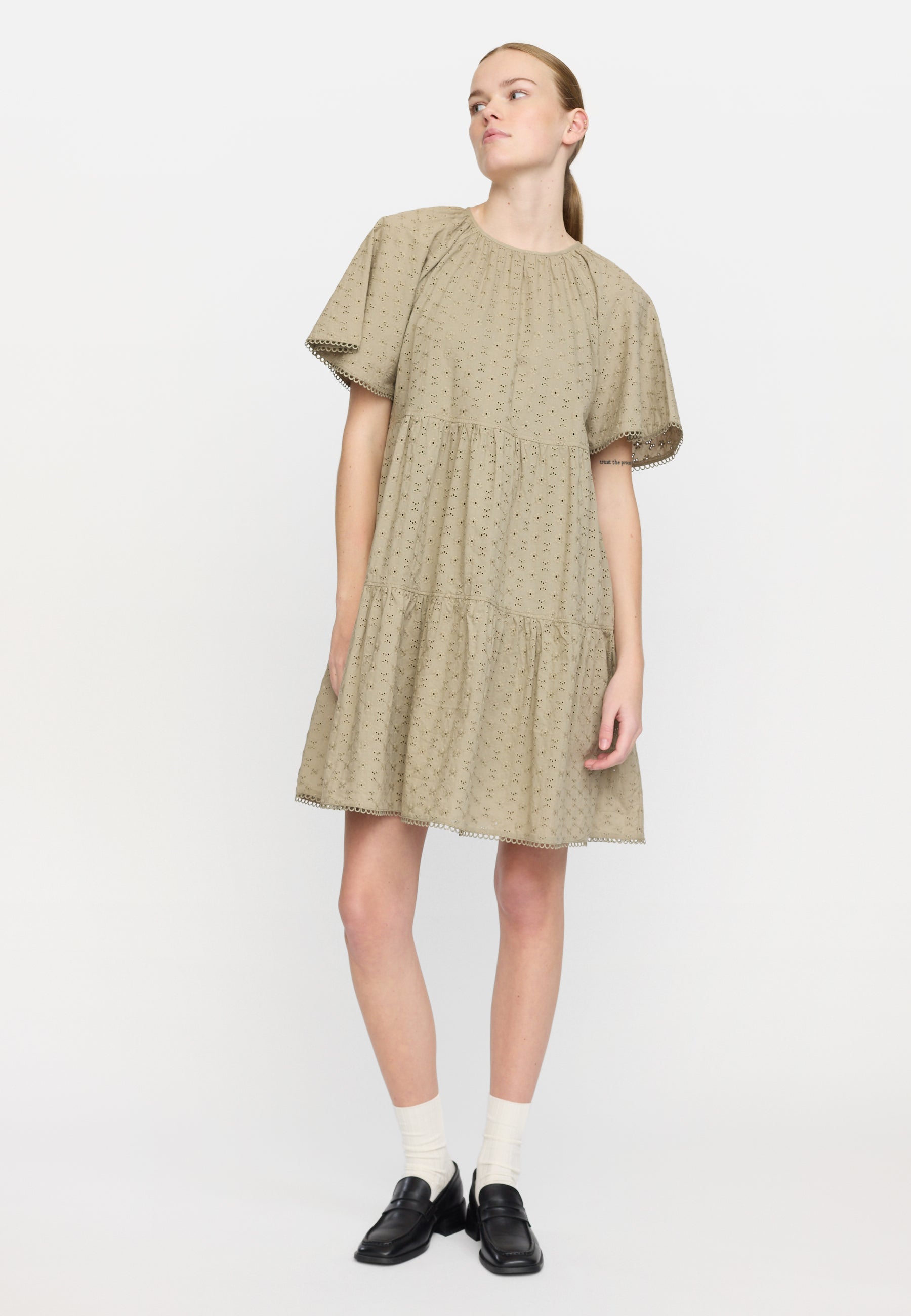 SRDaniela Dress - Silver sage – softrebels