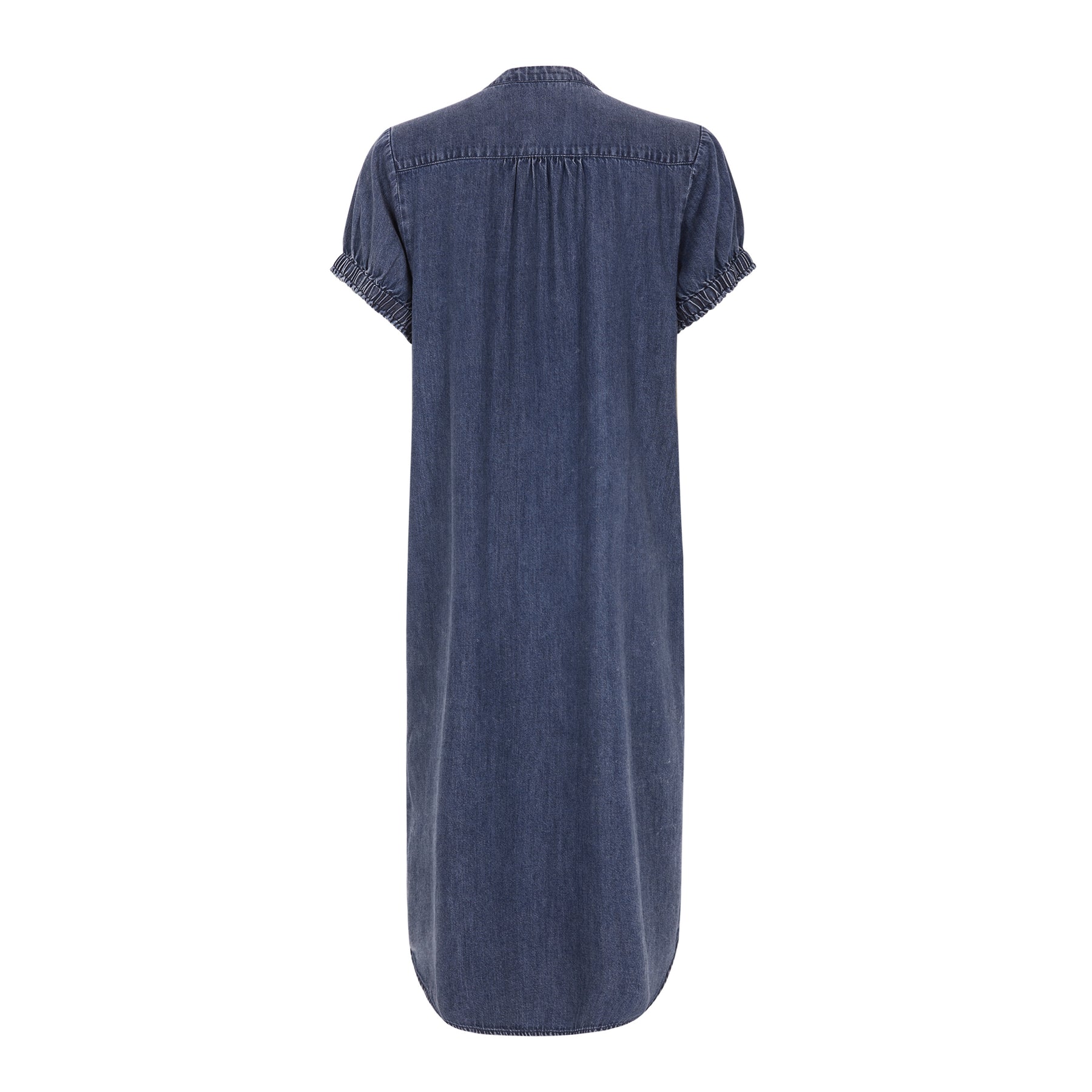 SRKeira Midi Dress - Dark Blue Denim – softrebels
